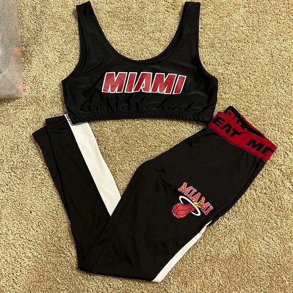 Fashion Nova | Pants & Jumpsuits | Miami Heat Matching Set | Poshmark